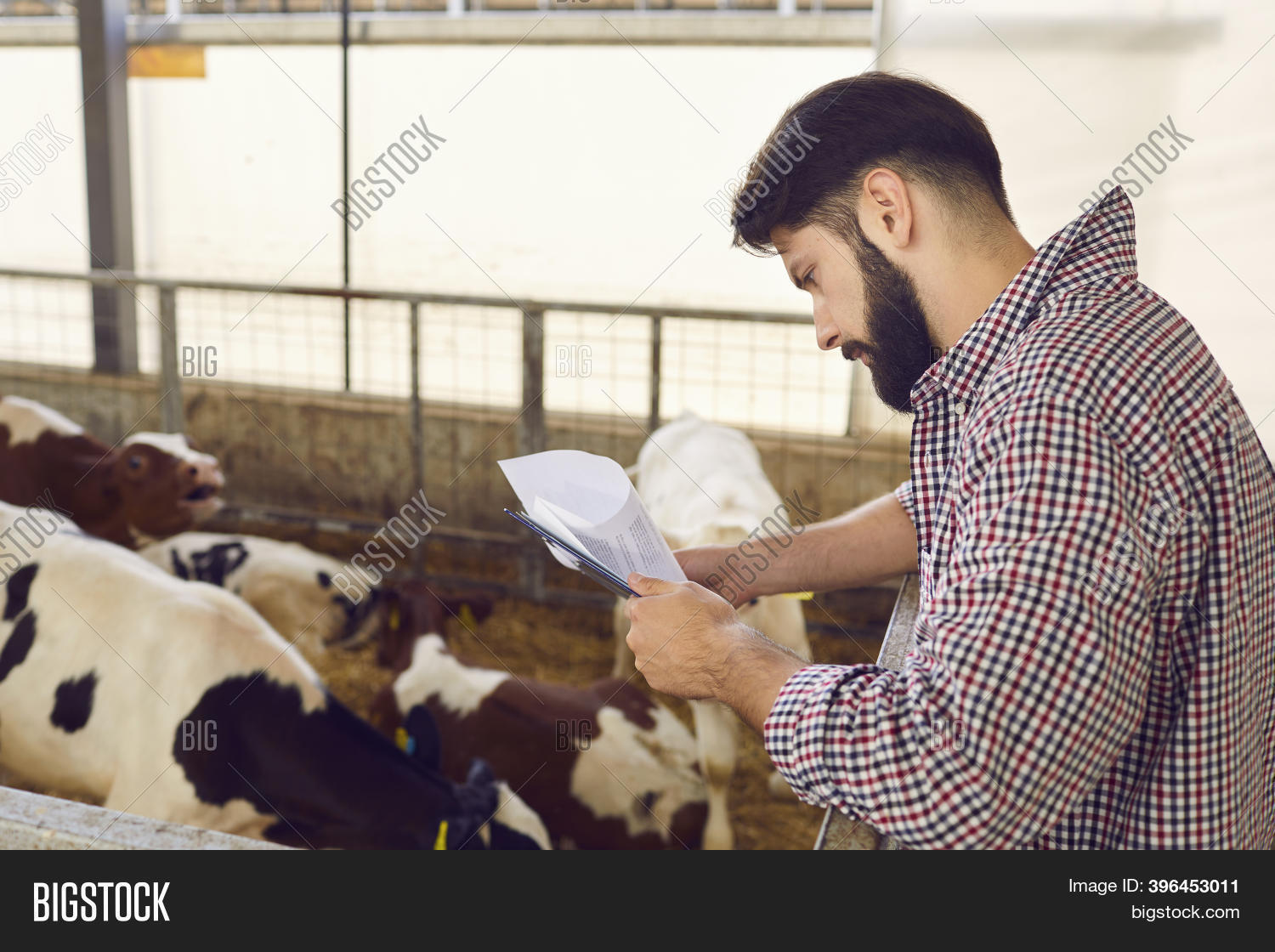 Farmer Documents Doing Image & Photo (Free Trial) | Bigstock