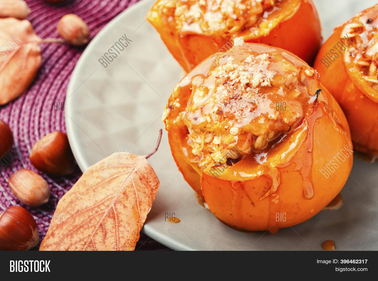 Baked Persimmon Image & Photo (Free Trial) | Bigstock