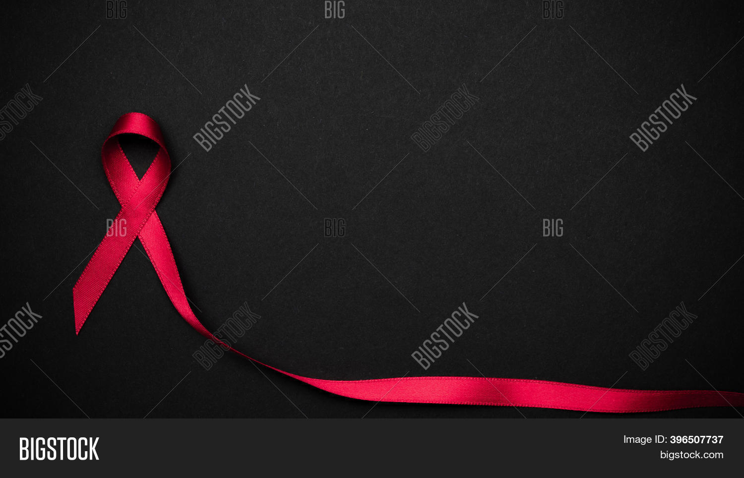 Hiv Support. Red Image & Photo (Free Trial) | Bigstock