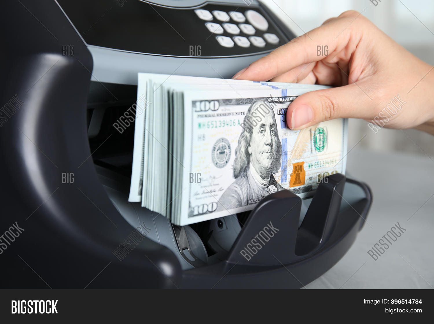 Woman Taking Money Image & Photo (Free Trial) | Bigstock