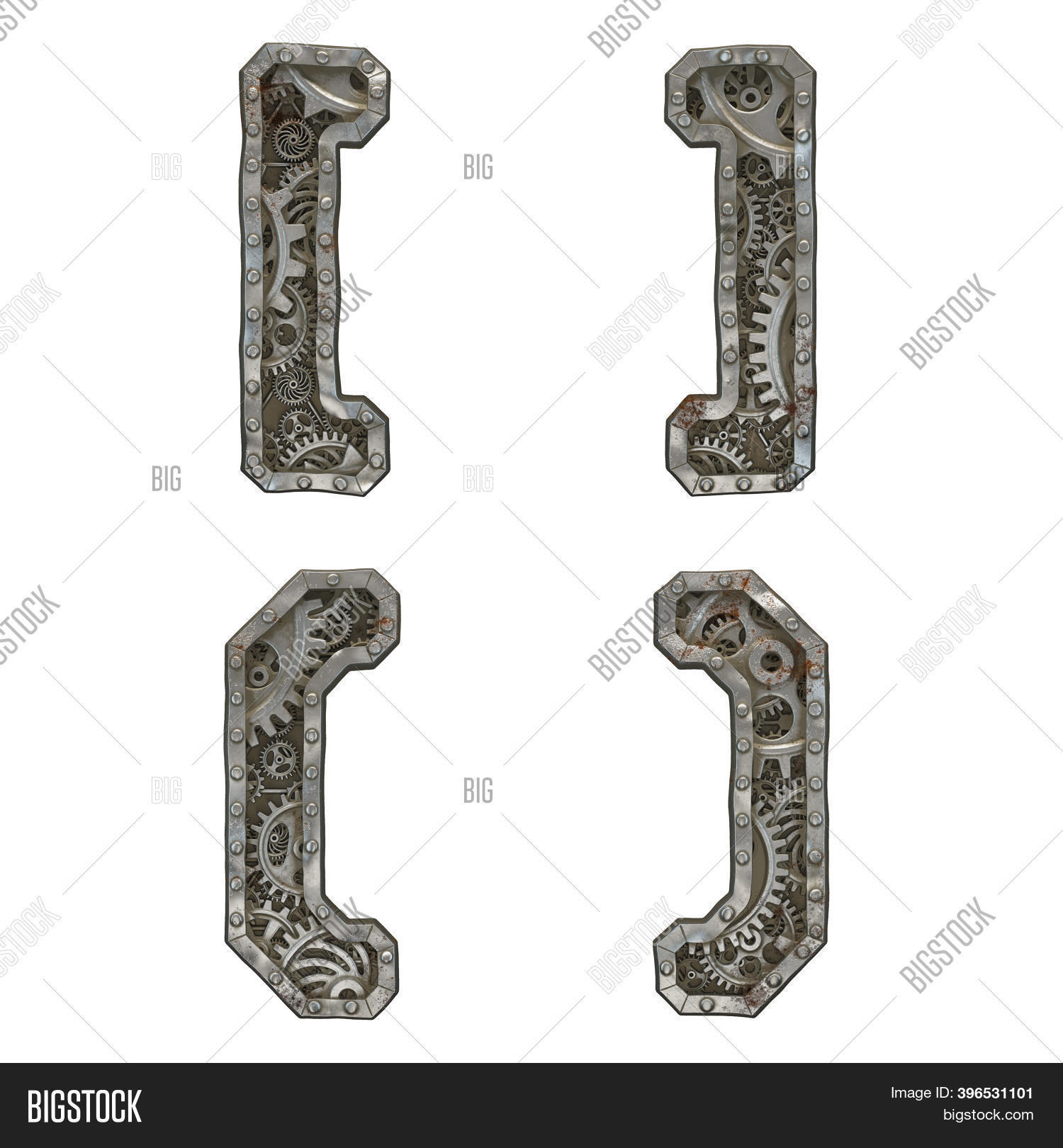 Mechanical Alphabet Image & Photo (Free Trial) | Bigstock