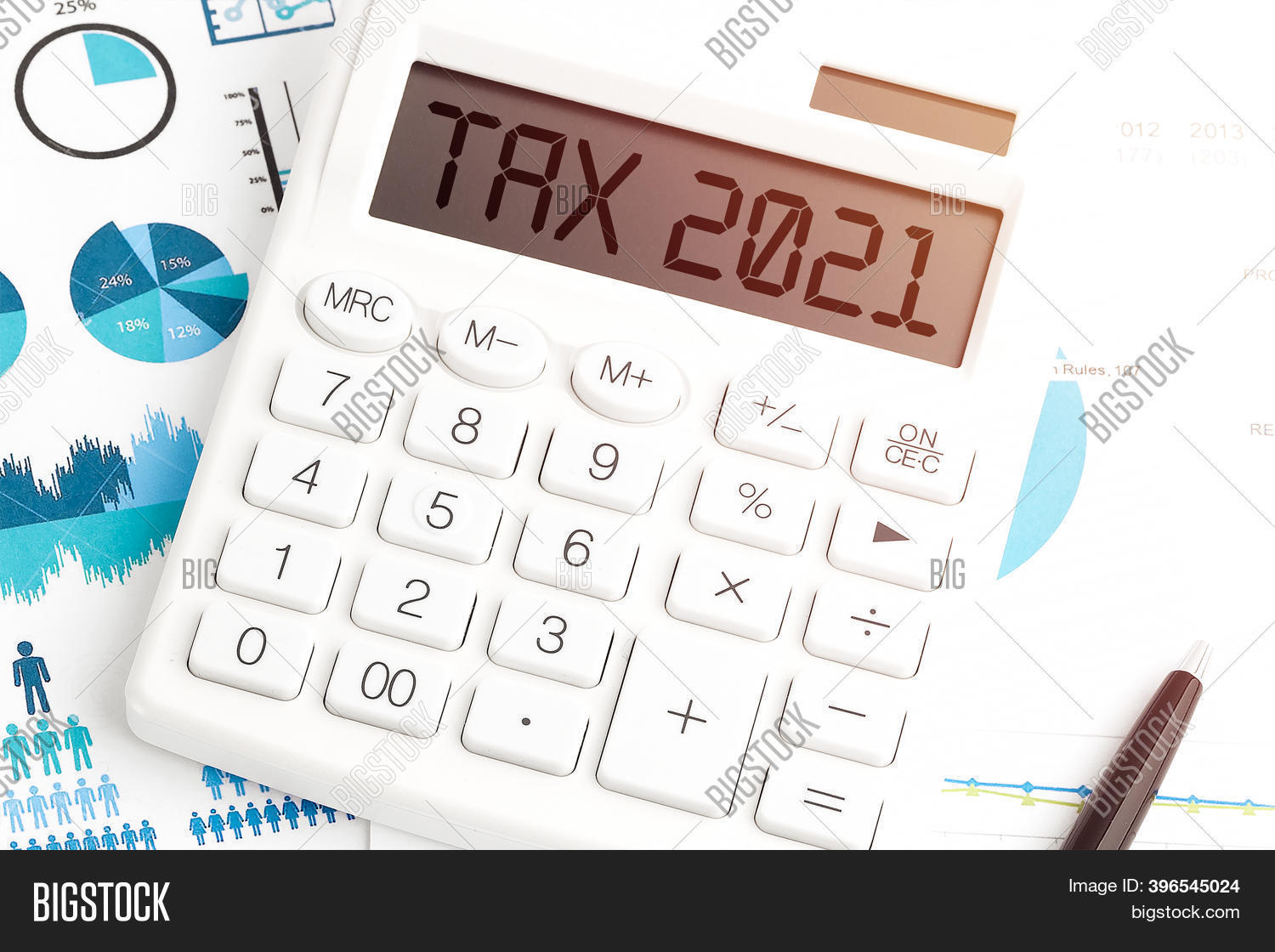 Text Tax 2021. Image & Photo (Free Trial) | Bigstock
