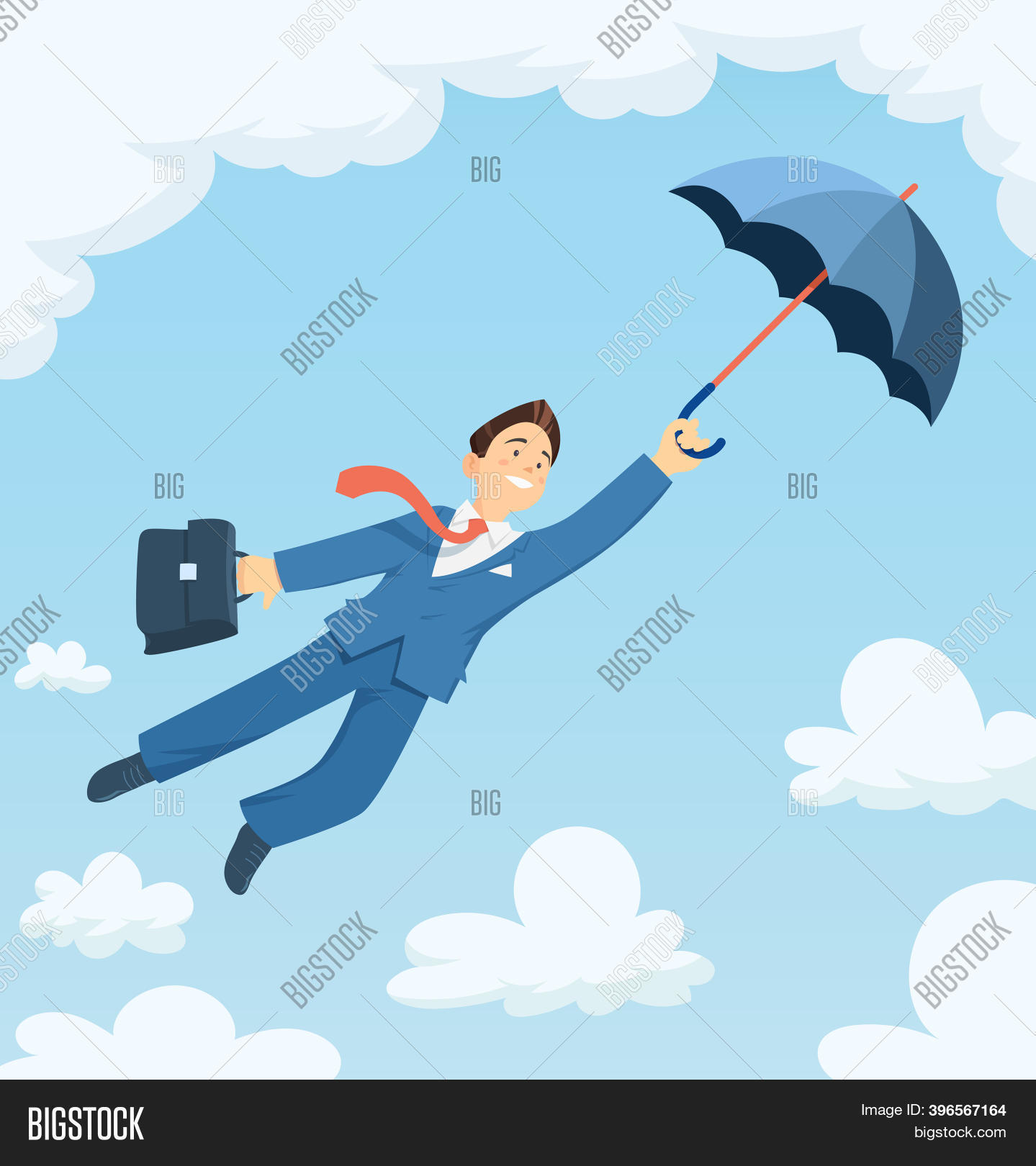 Businessman Flying Image & Photo (Free Trial) | Bigstock