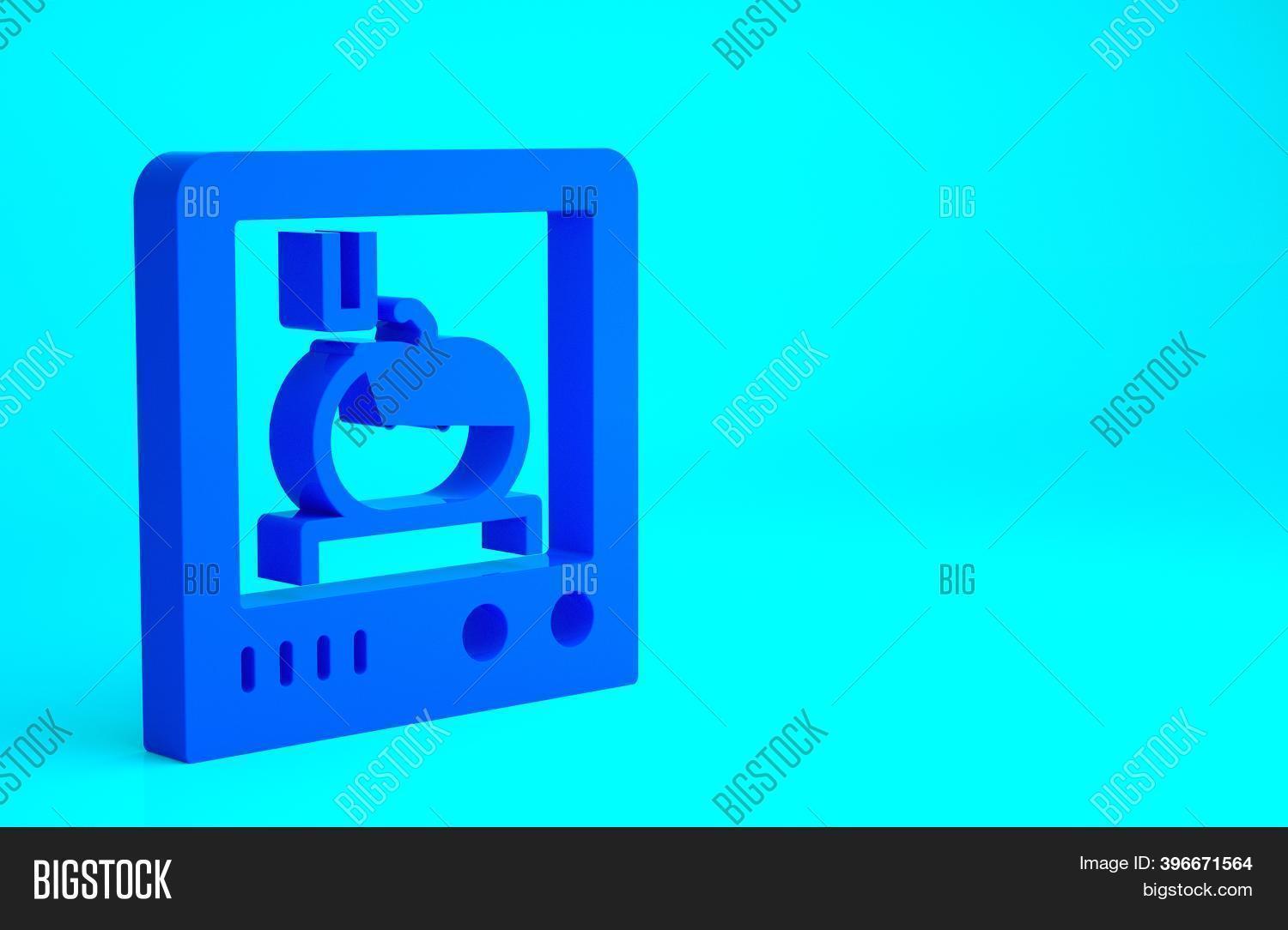 Blue 3d Printing Image & Photo (Free Trial) | Bigstock