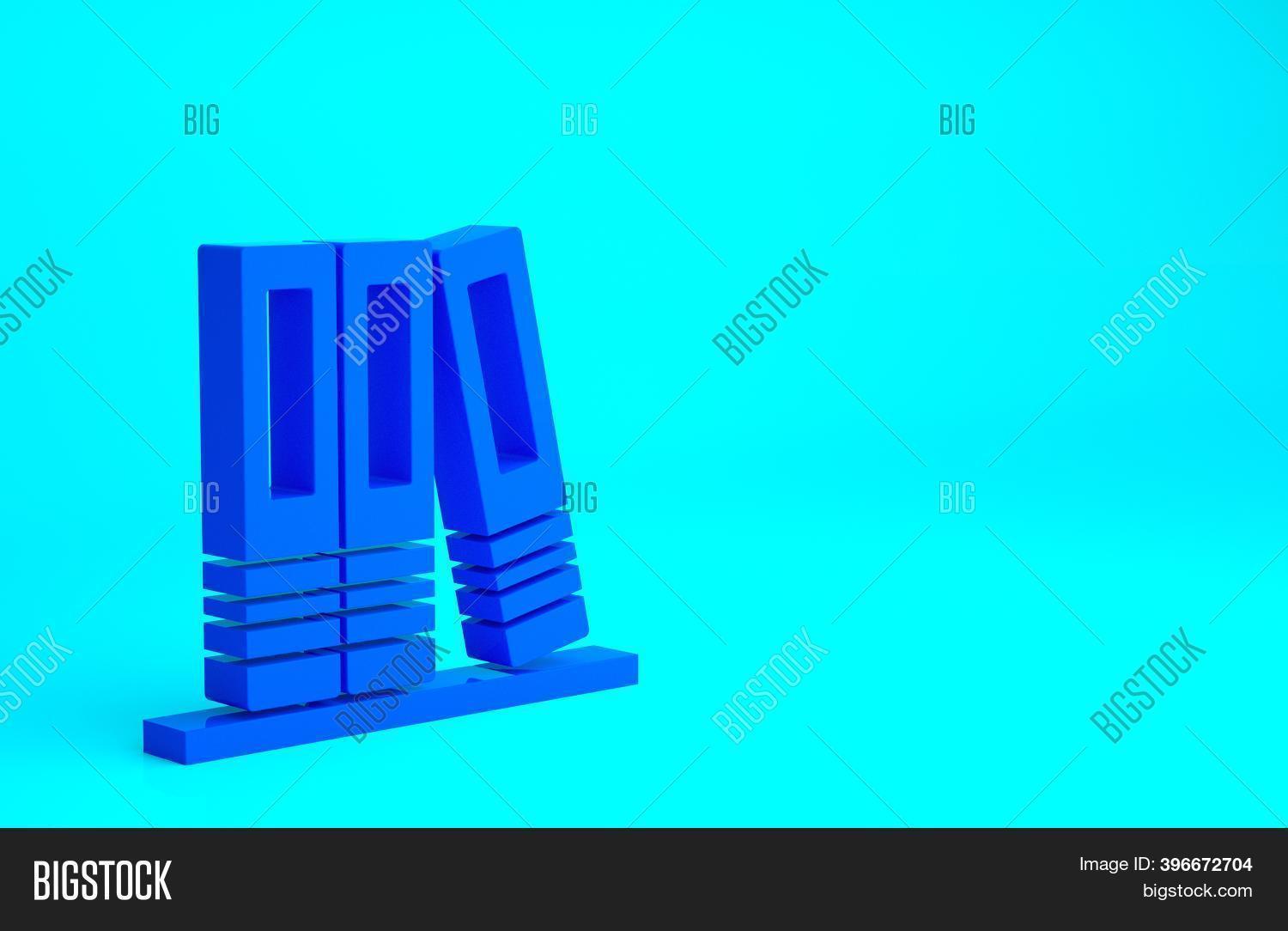 Blue Office Folders Image & Photo (Free Trial) | Bigstock