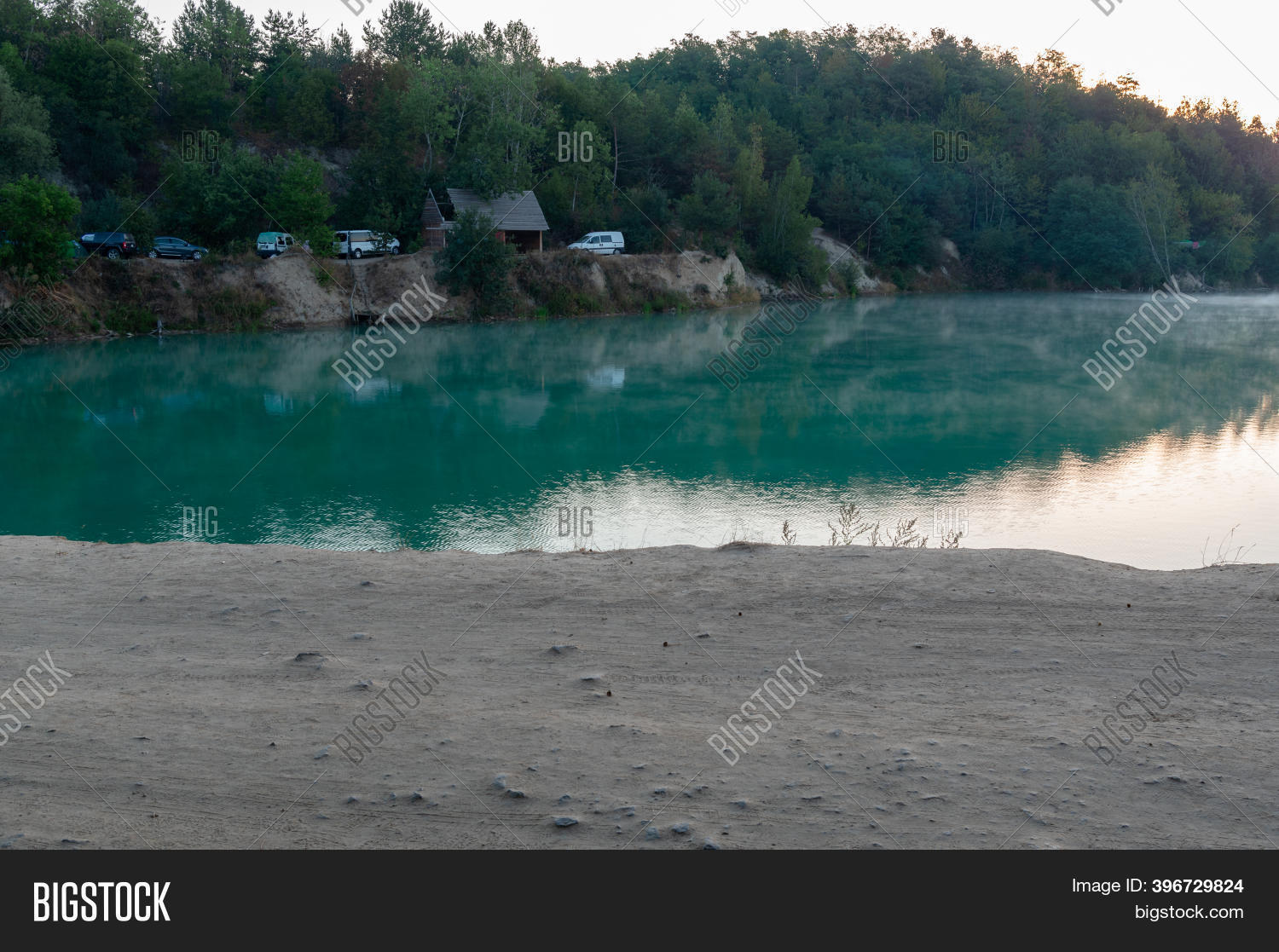 Natural Green Lake. Image & Photo (Free Trial) | Bigstock