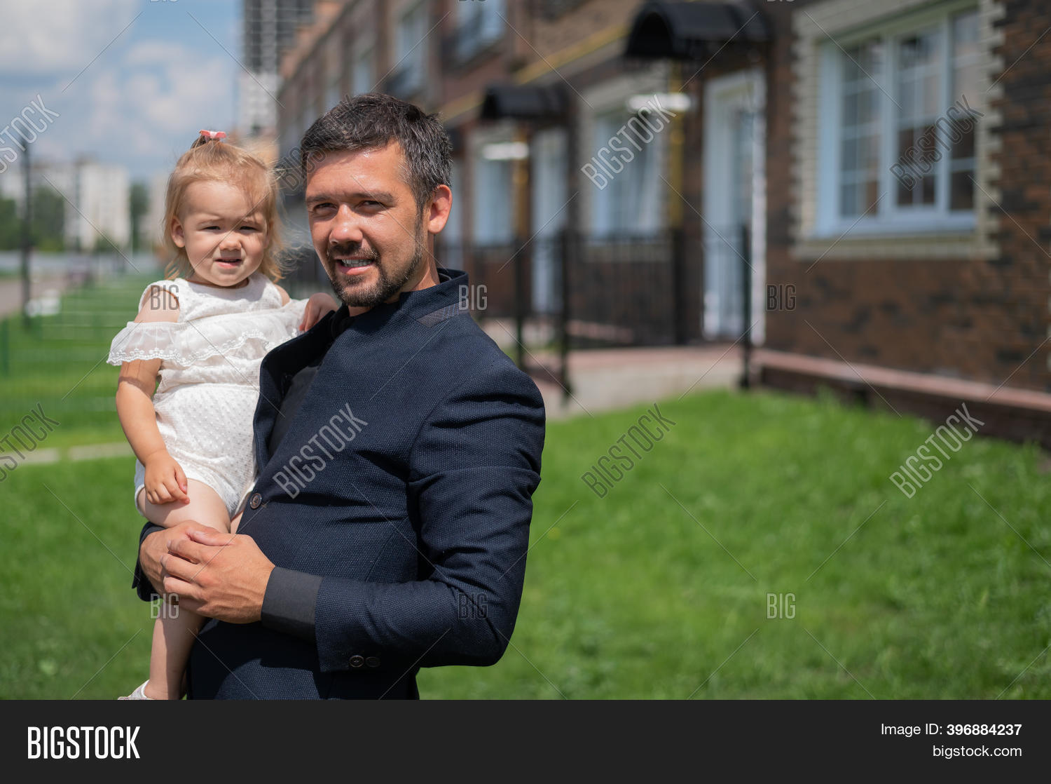 Caring Father Holds On Image & Photo (Free Trial) | Bigstock