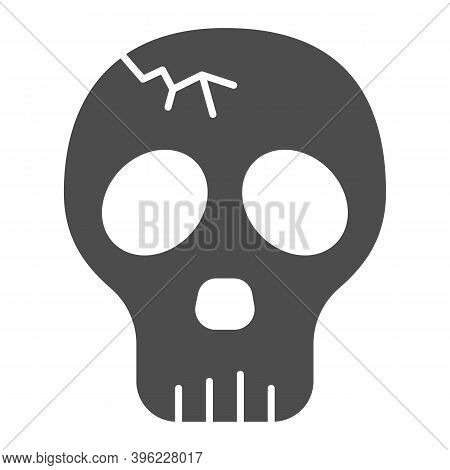Skull Crack Solid Vector & Photo (Free Trial) | Bigstock