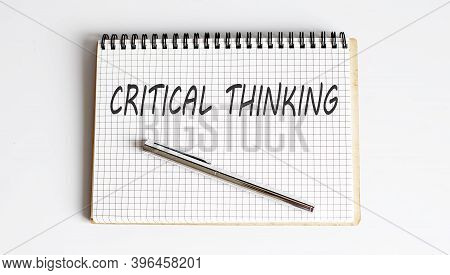 Critical Thinking Text Image & Photo (Free Trial) | Bigstock