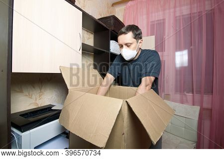 Man Takes Boxes Off Image & Photo (Free Trial) | Bigstock