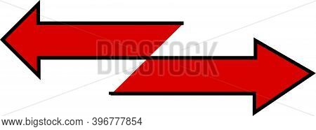 Double Red Arrows Image & Photo (Free Trial) | Bigstock