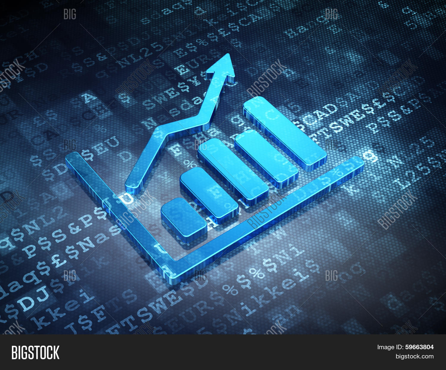 Business Concept: Blue Image & Photo (Free Trial) | Bigstock