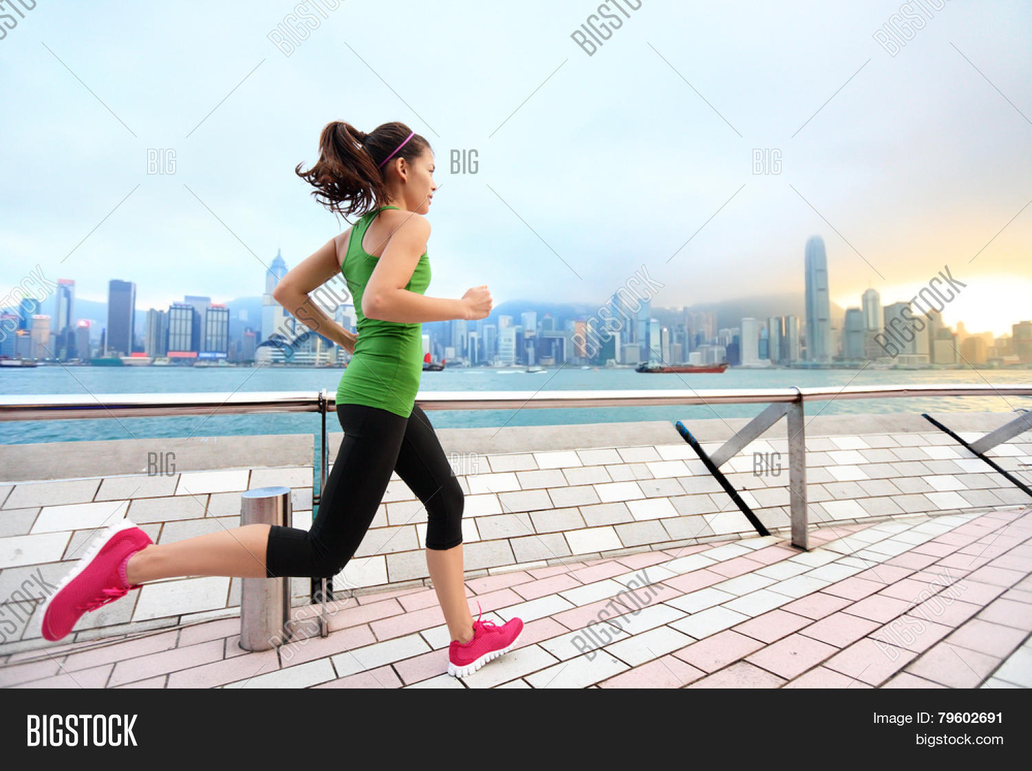 City Running - Woman Image & Photo (Free Trial) | Bigstock