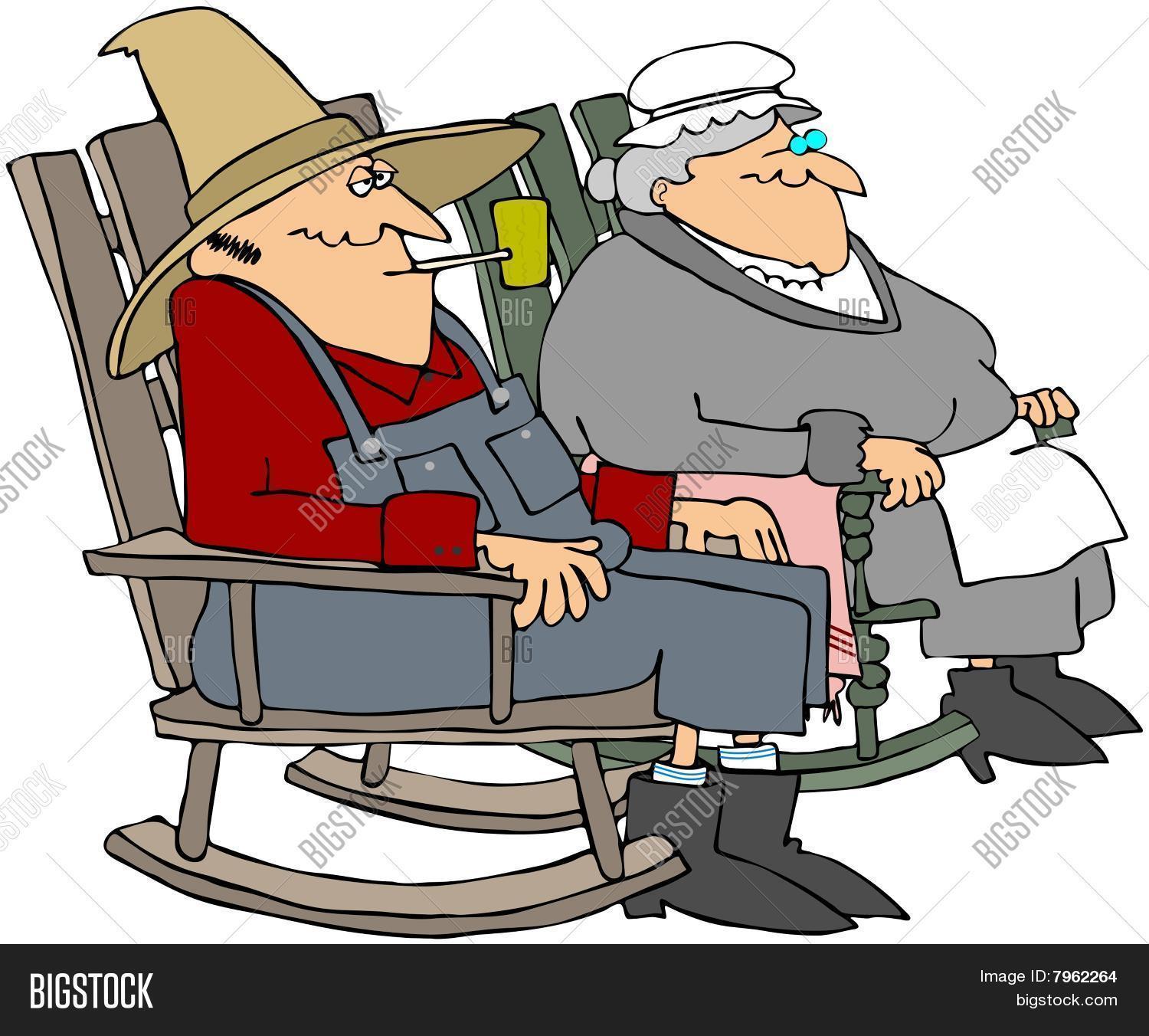 Old Folks Rocking Image & Photo (Free Trial) | Bigstock
