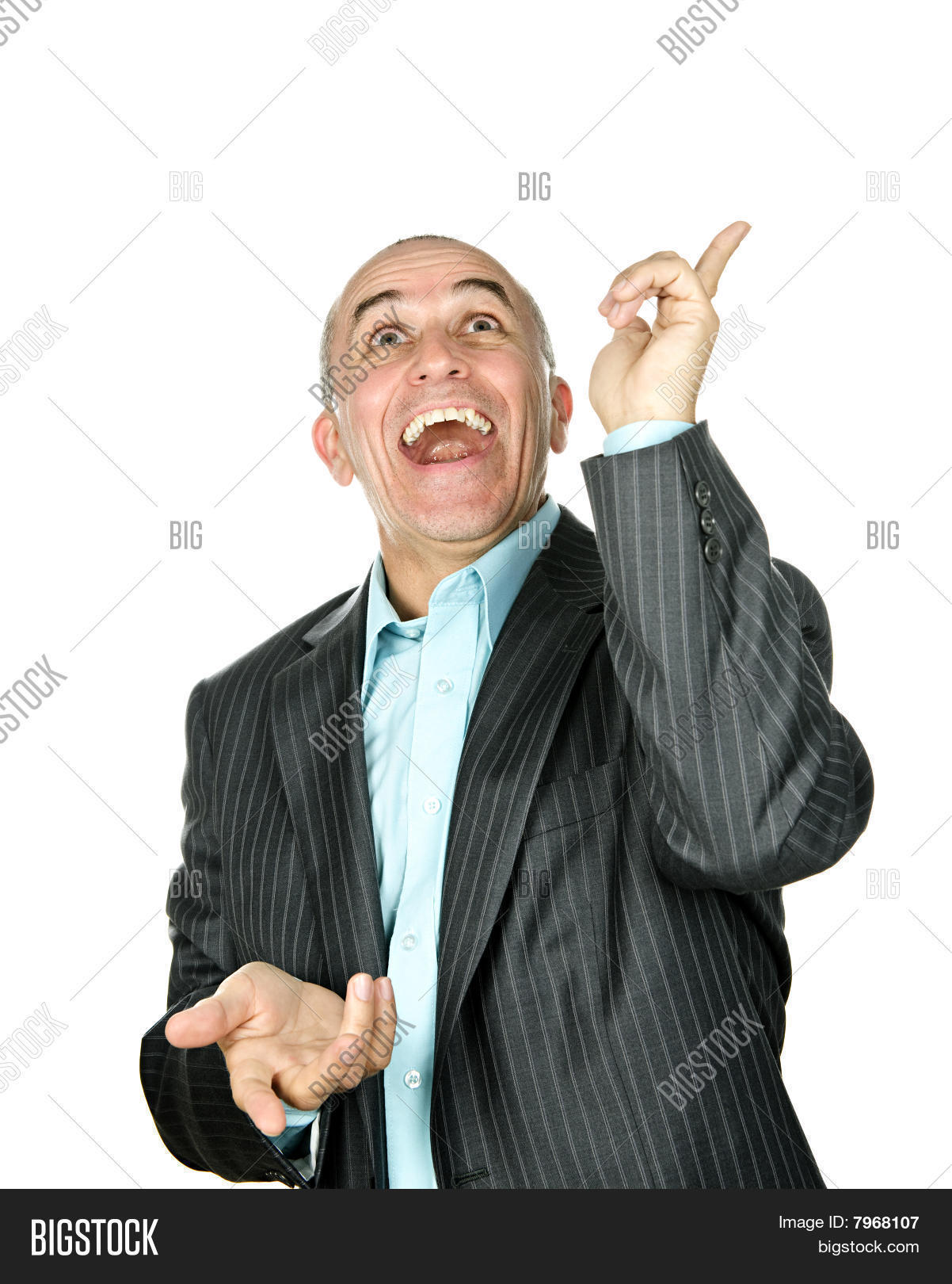 Laughing Man Pointing Image & Photo (Free Trial) | Bigstock