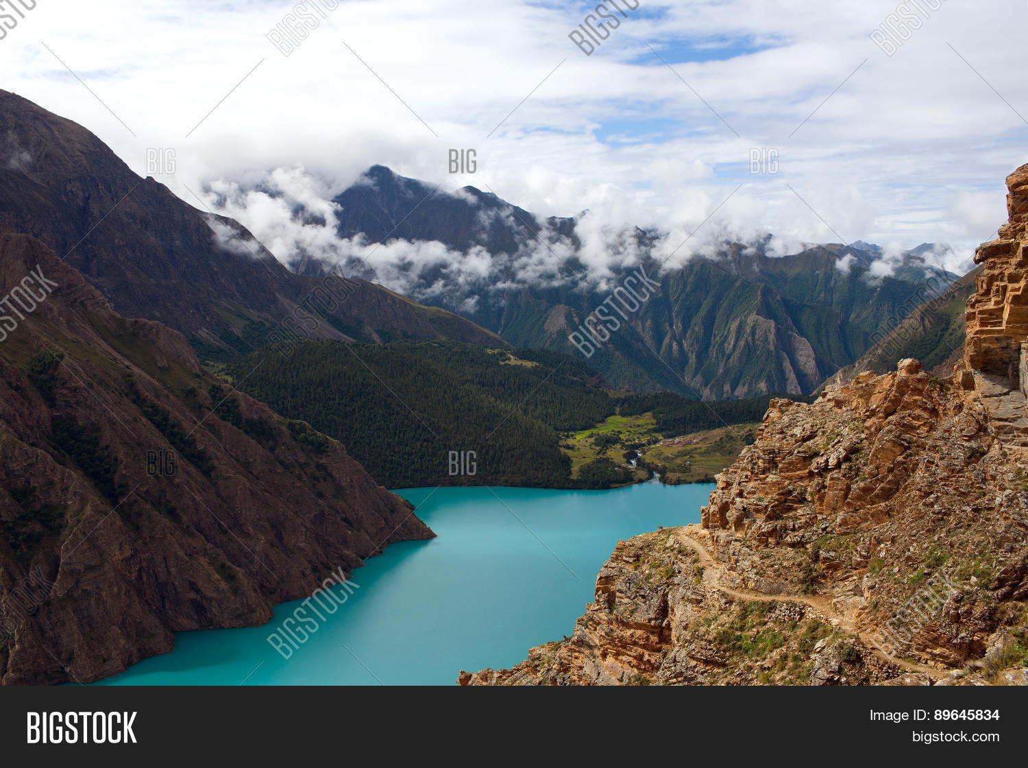 Phoksundo Lake Dolpo, Image & Photo (Free Trial) | Bigstock