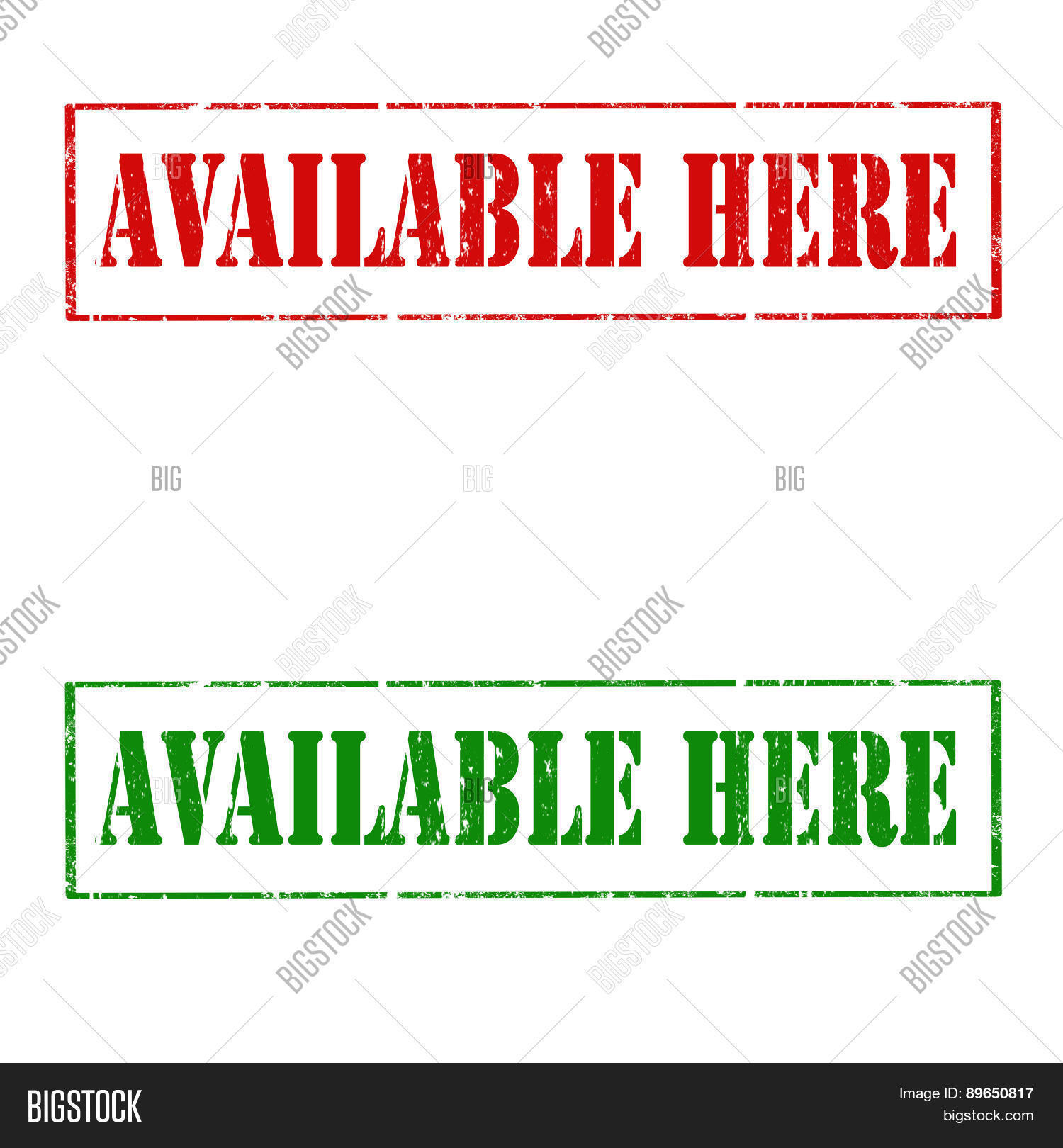 Available Here-stamps Vector & Photo (Free Trial) | Bigstock