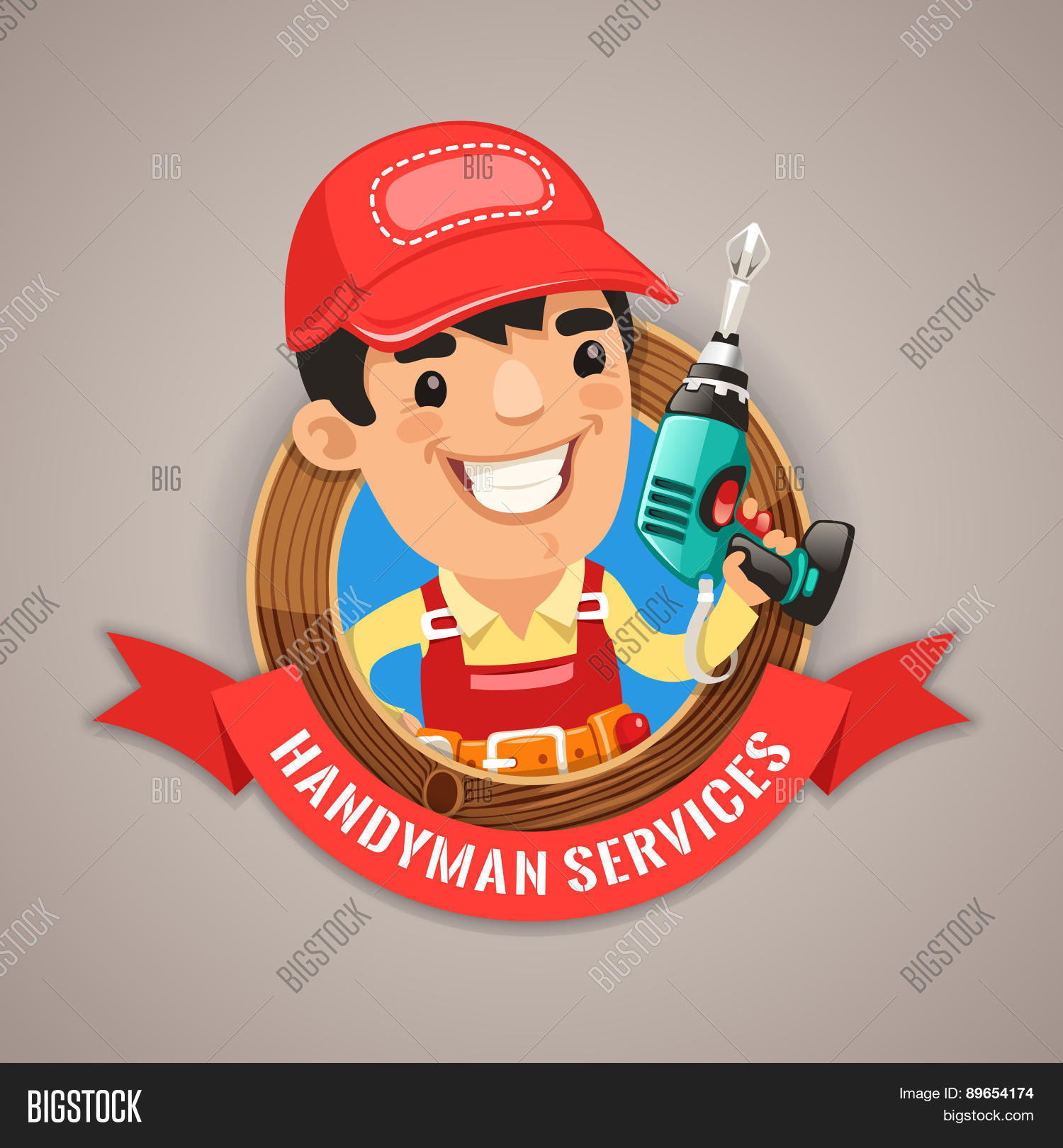 Handyman Services Vector & Photo (Free Trial) | Bigstock