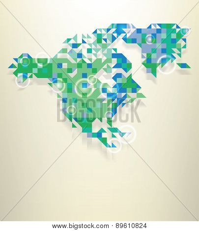 Editable North America Map Images, Illustrations & Vectors (Free ...