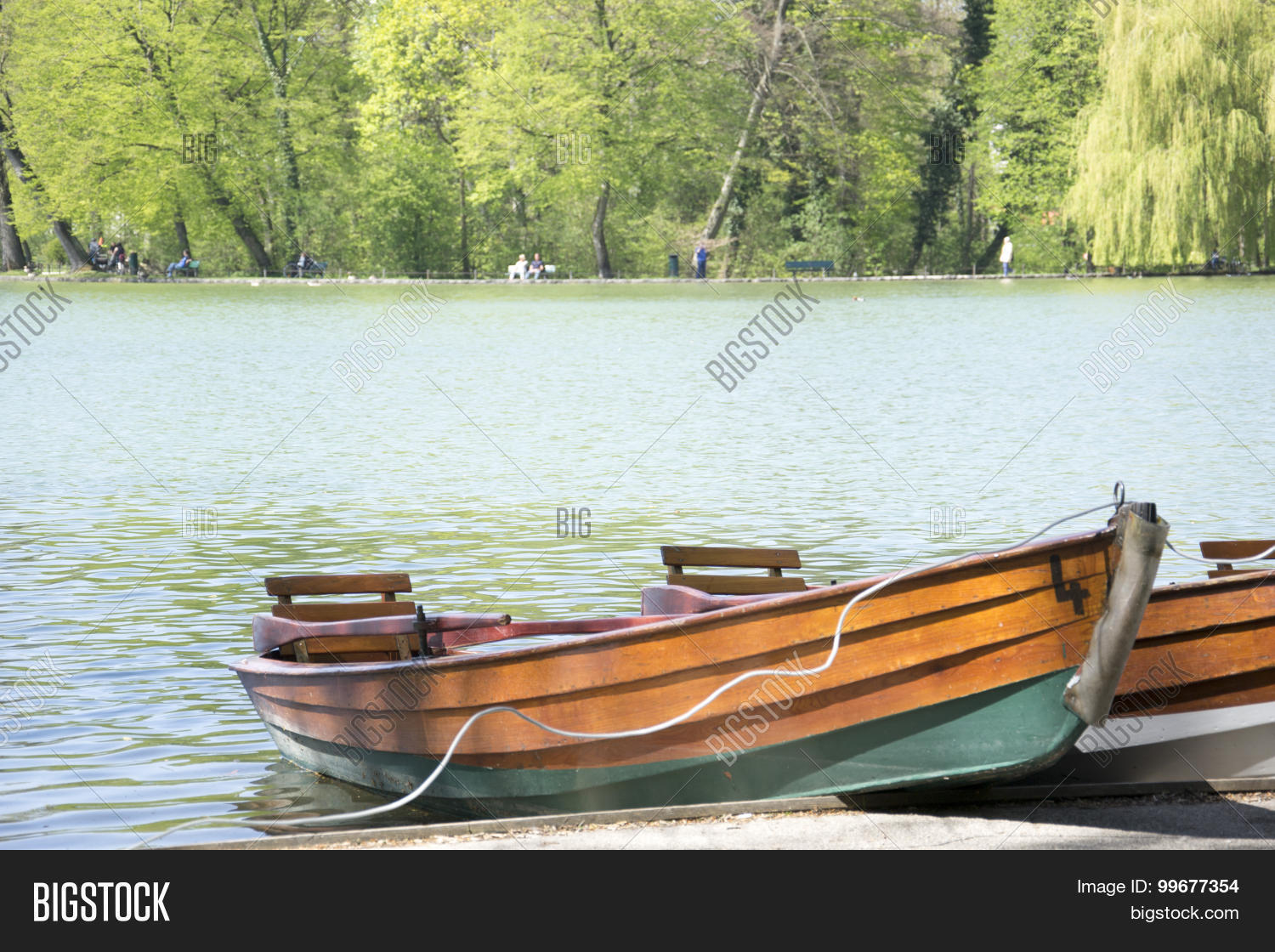 Some Small Boats Lake Image & Photo (Free Trial) | Bigstock