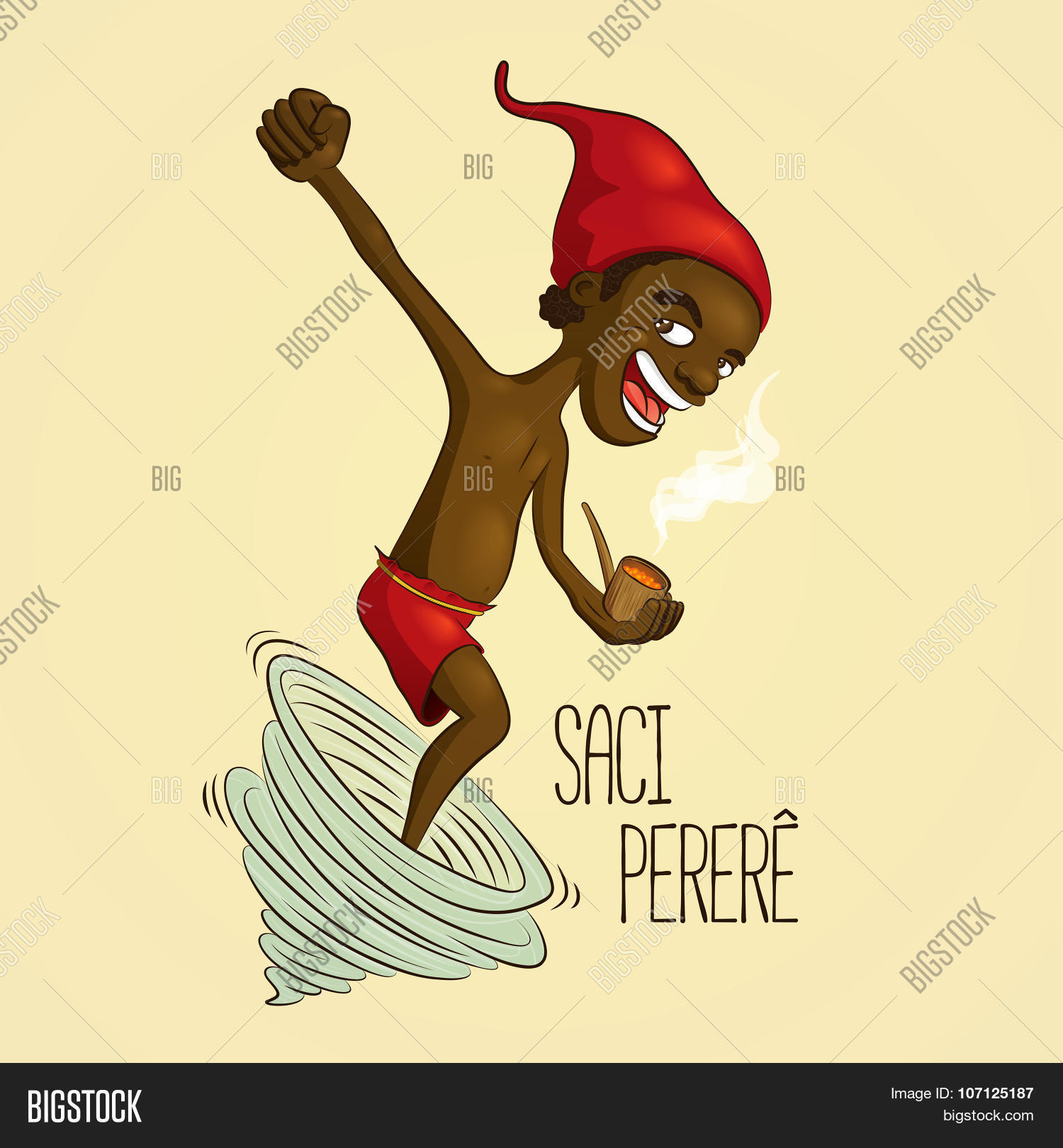 Saci Perere Vector & Photo (Free Trial) | Bigstock
