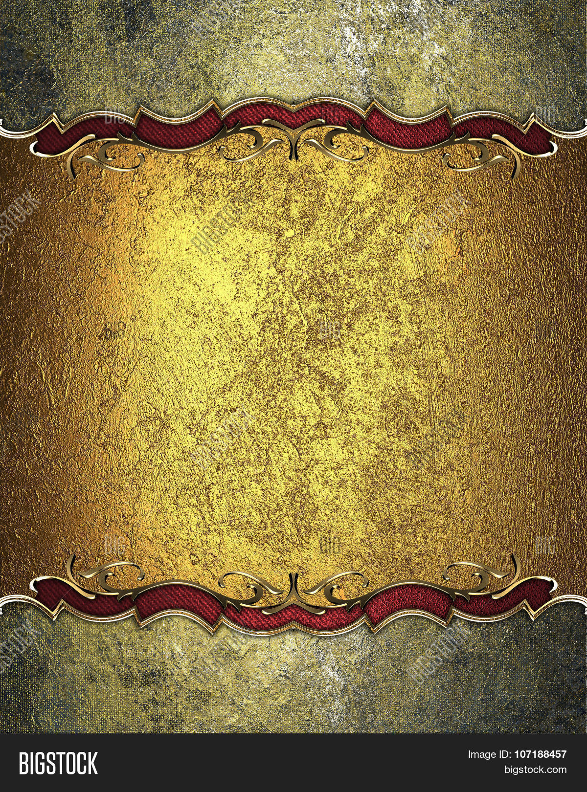 Gold Nameplate Text Image & Photo (Free Trial) | Bigstock