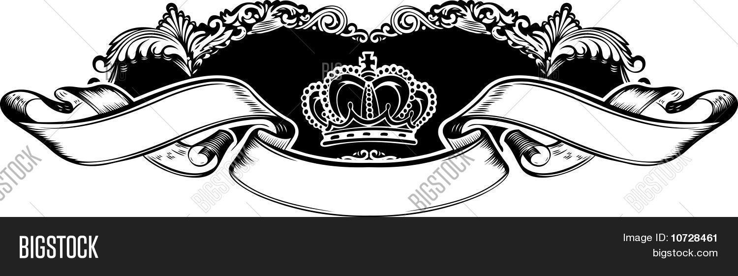 One Color Royal Crown Vector & Photo (Free Trial) | Bigstock