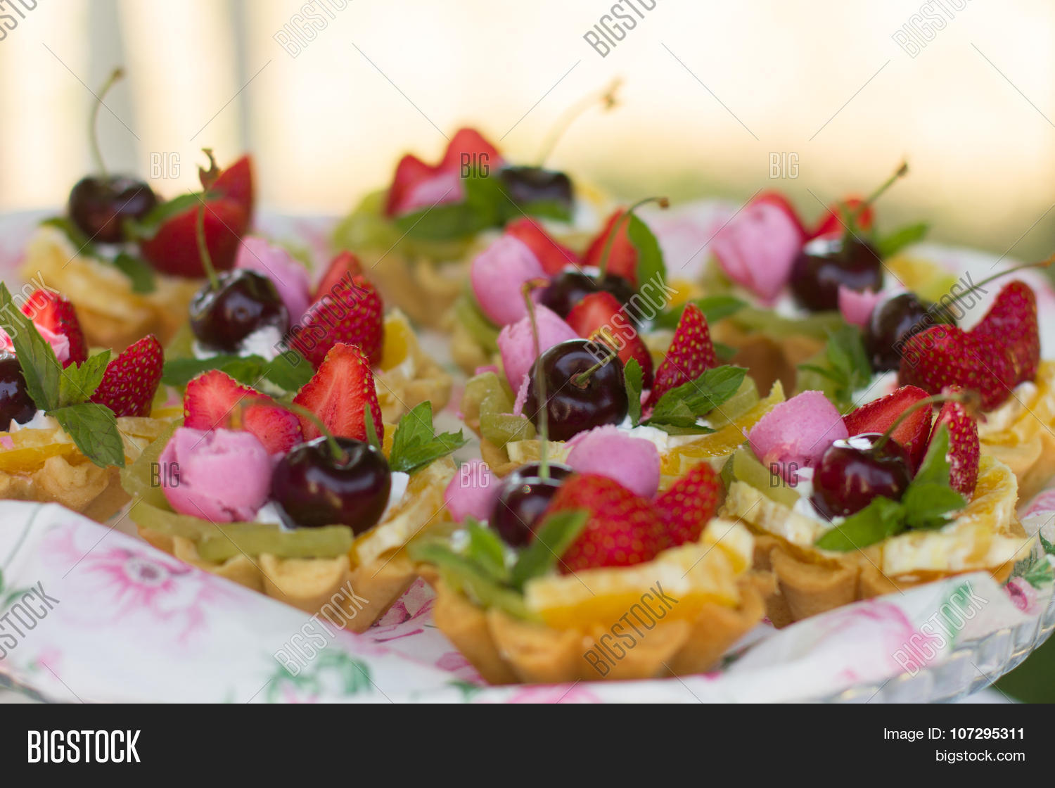 Tray Delicious Cakes. Image & Photo (Free Trial) | Bigstock
