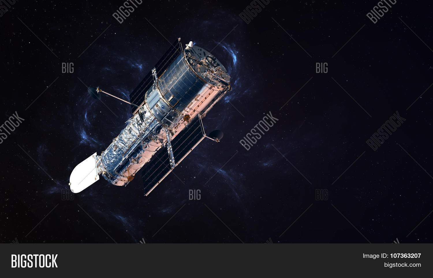 Hubble Space Telescope Image & Photo (Free Trial) | Bigstock