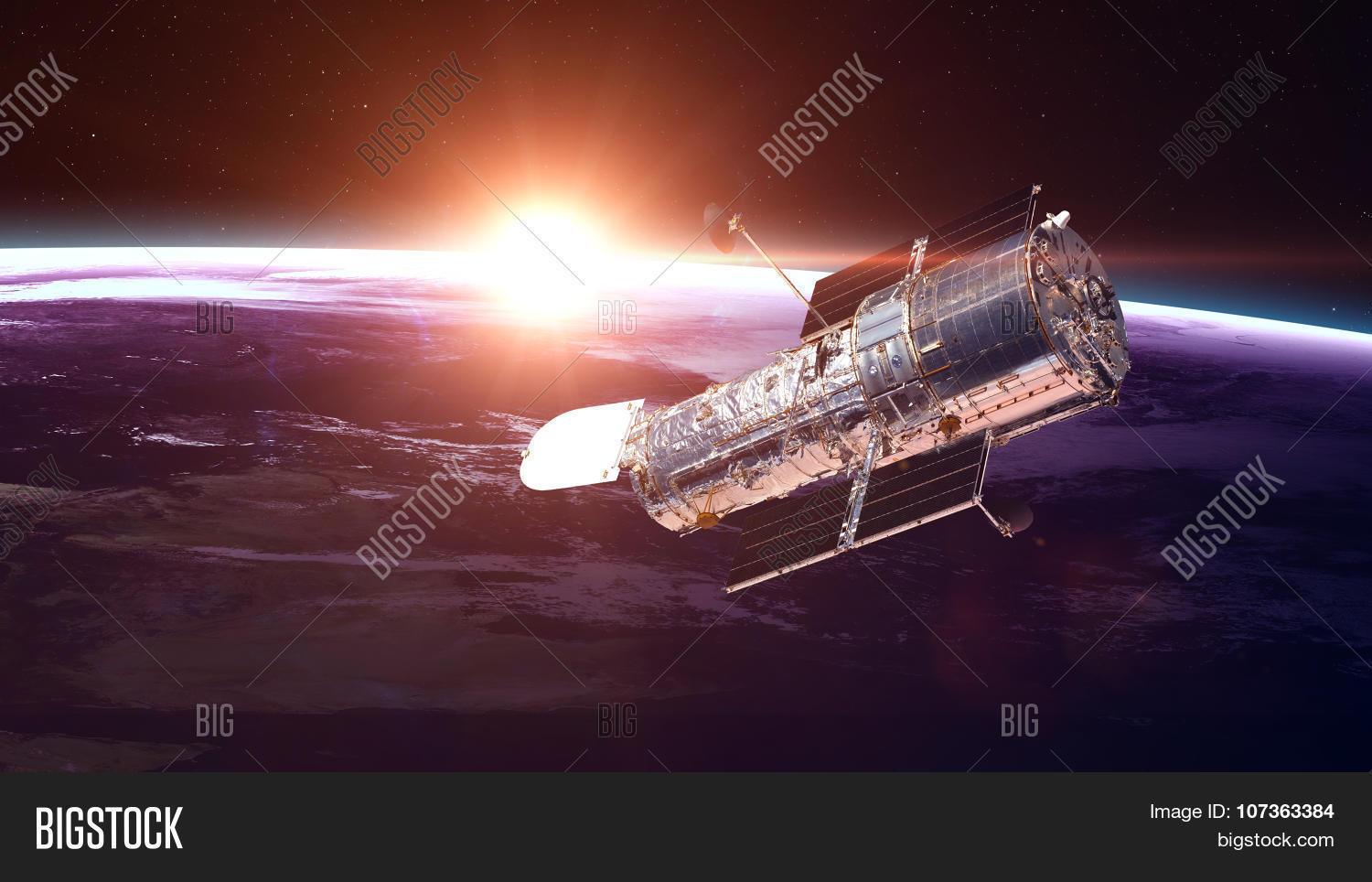 Hubble Space Telescope Image & Photo (Free Trial) | Bigstock
