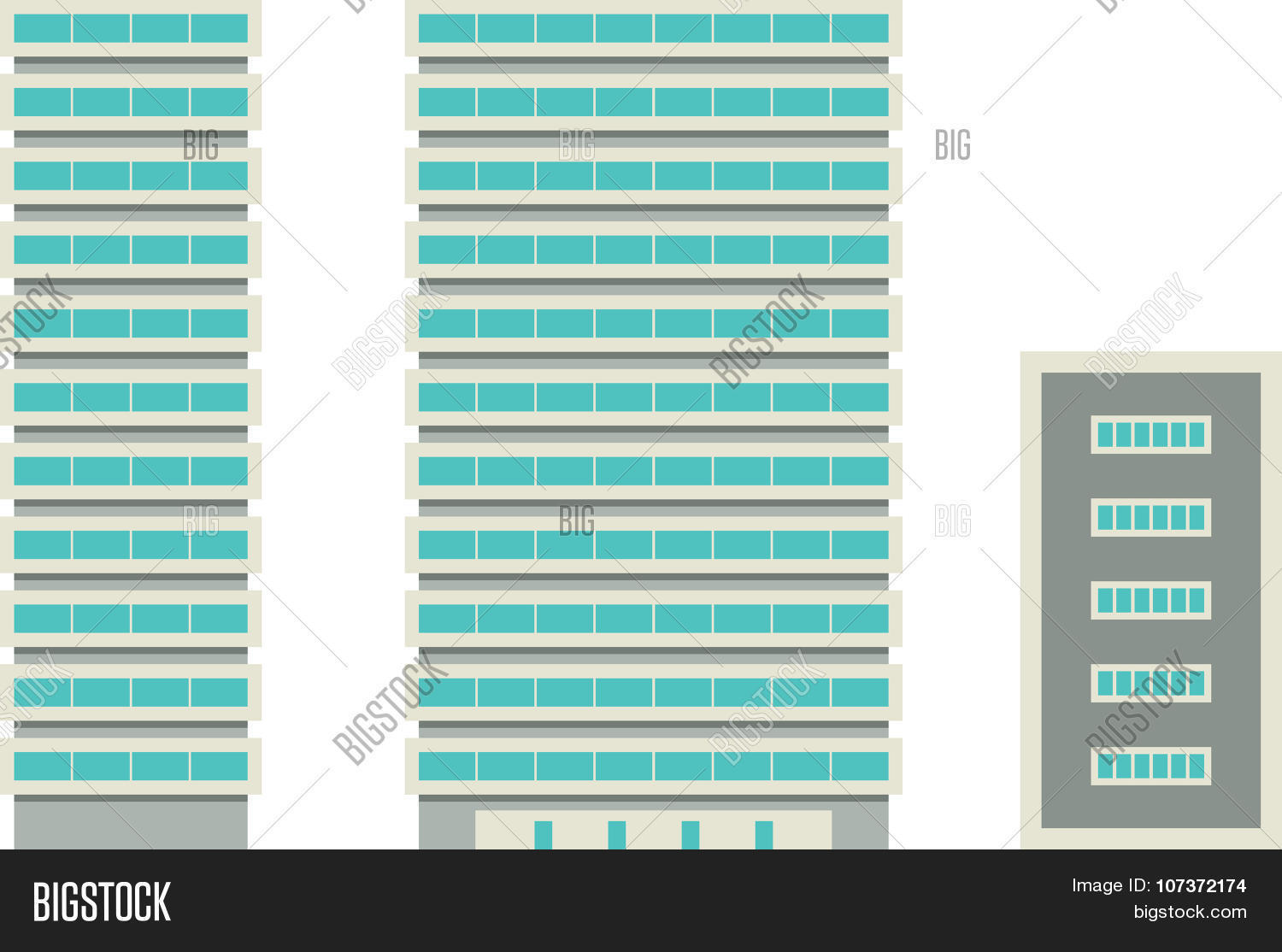 High-rise Building - Vector & Photo (Free Trial) | Bigstock