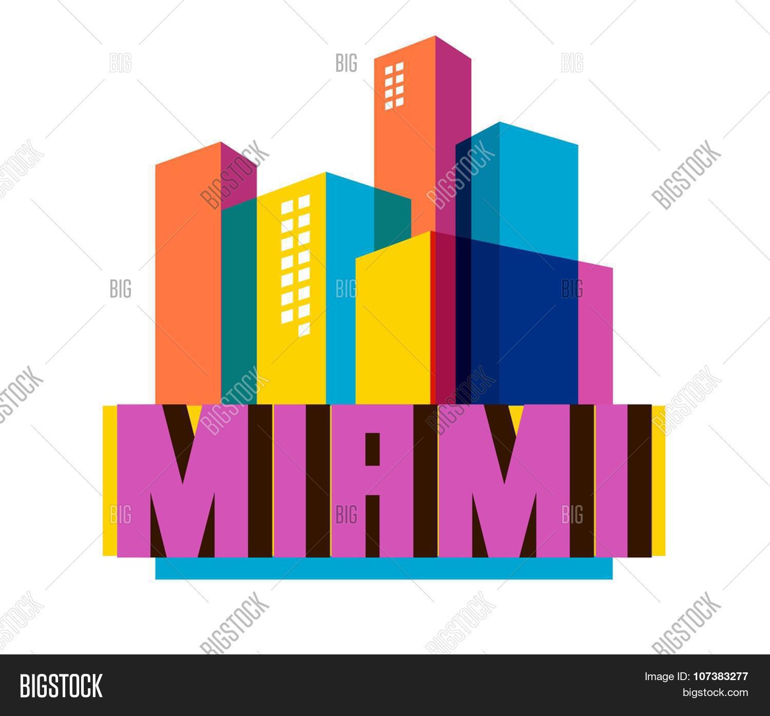 Miami Florida Vector & Photo (Free Trial) | Bigstock
