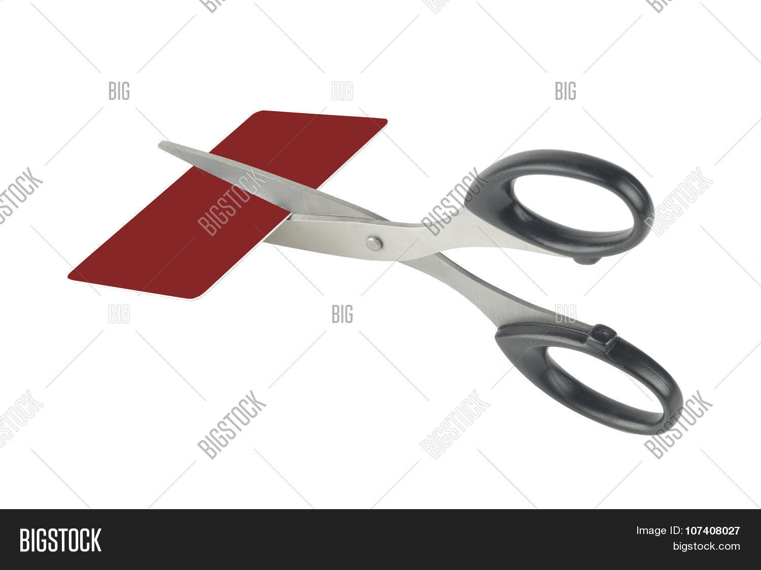 Scissors Credit Card Image & Photo (Free Trial) | Bigstock