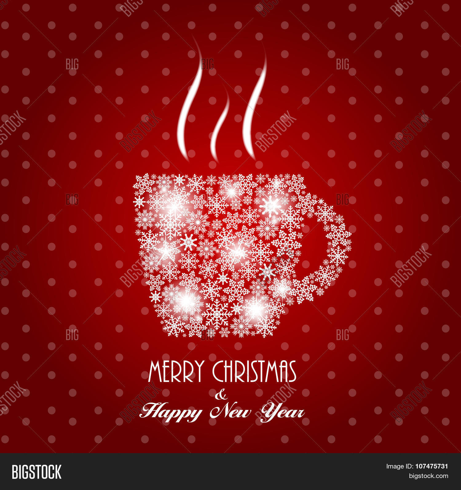 Christmas Coffee Cup Vector & Photo (Free Trial) | Bigstock