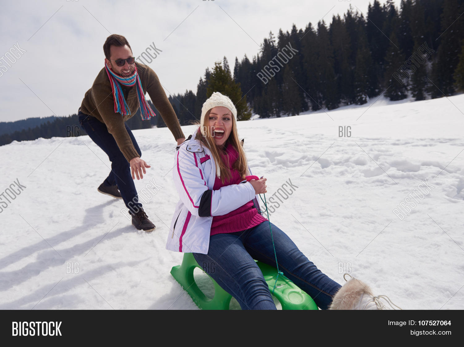 Romantic Winter Scene Image & Photo (Free Trial) | Bigstock