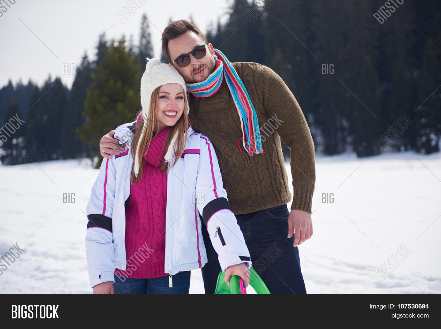 Romantic Winter Scene Image & Photo (Free Trial) | Bigstock