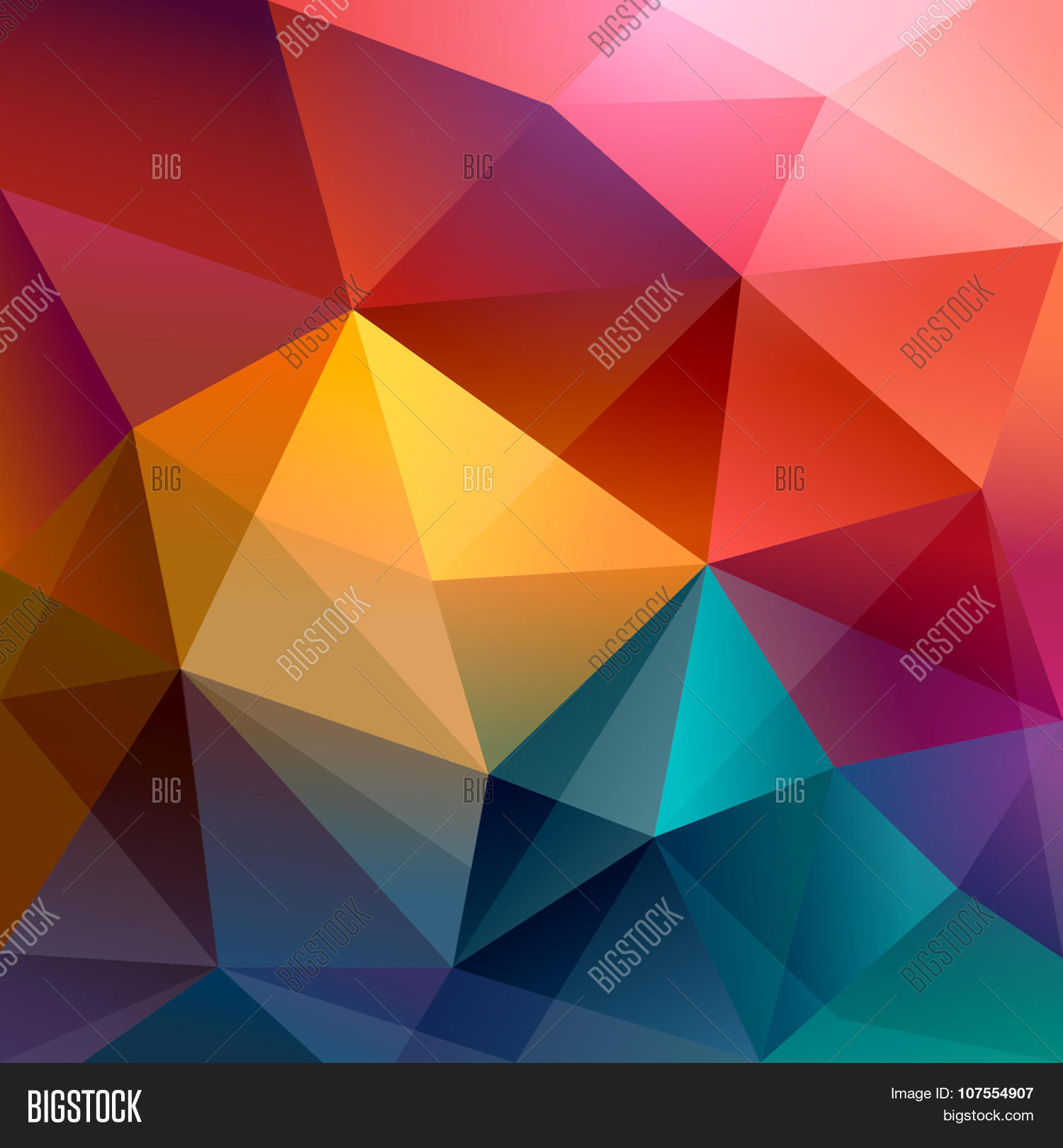 Abstract Polygon Vector & Photo (Free Trial) | Bigstock