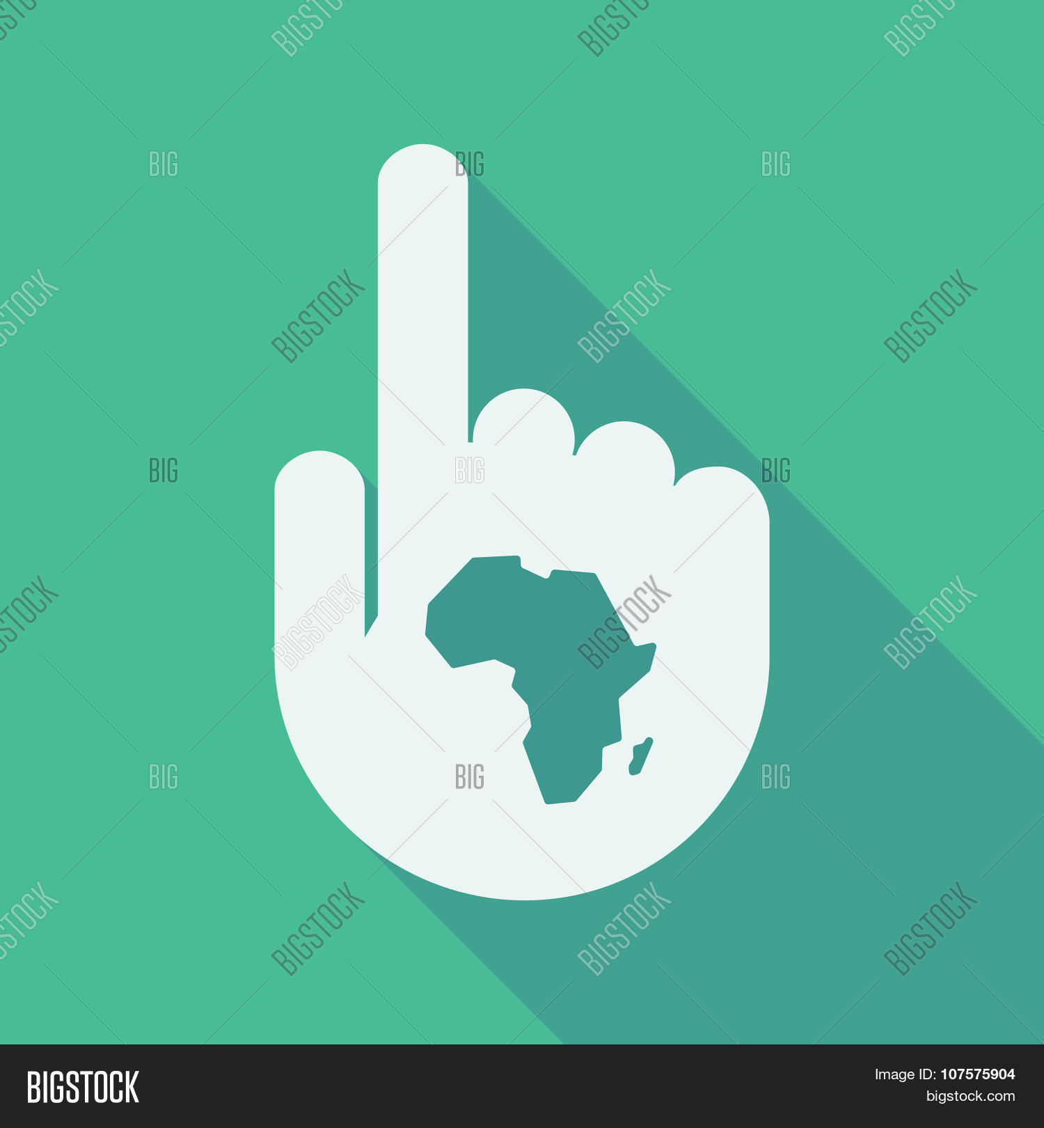 Long Shadow Pointing Vector & Photo (Free Trial) | Bigstock