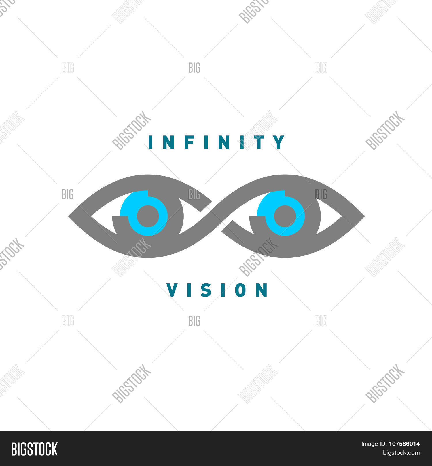 Eyes Infinity Sign Vector & Photo (Free Trial) | Bigstock