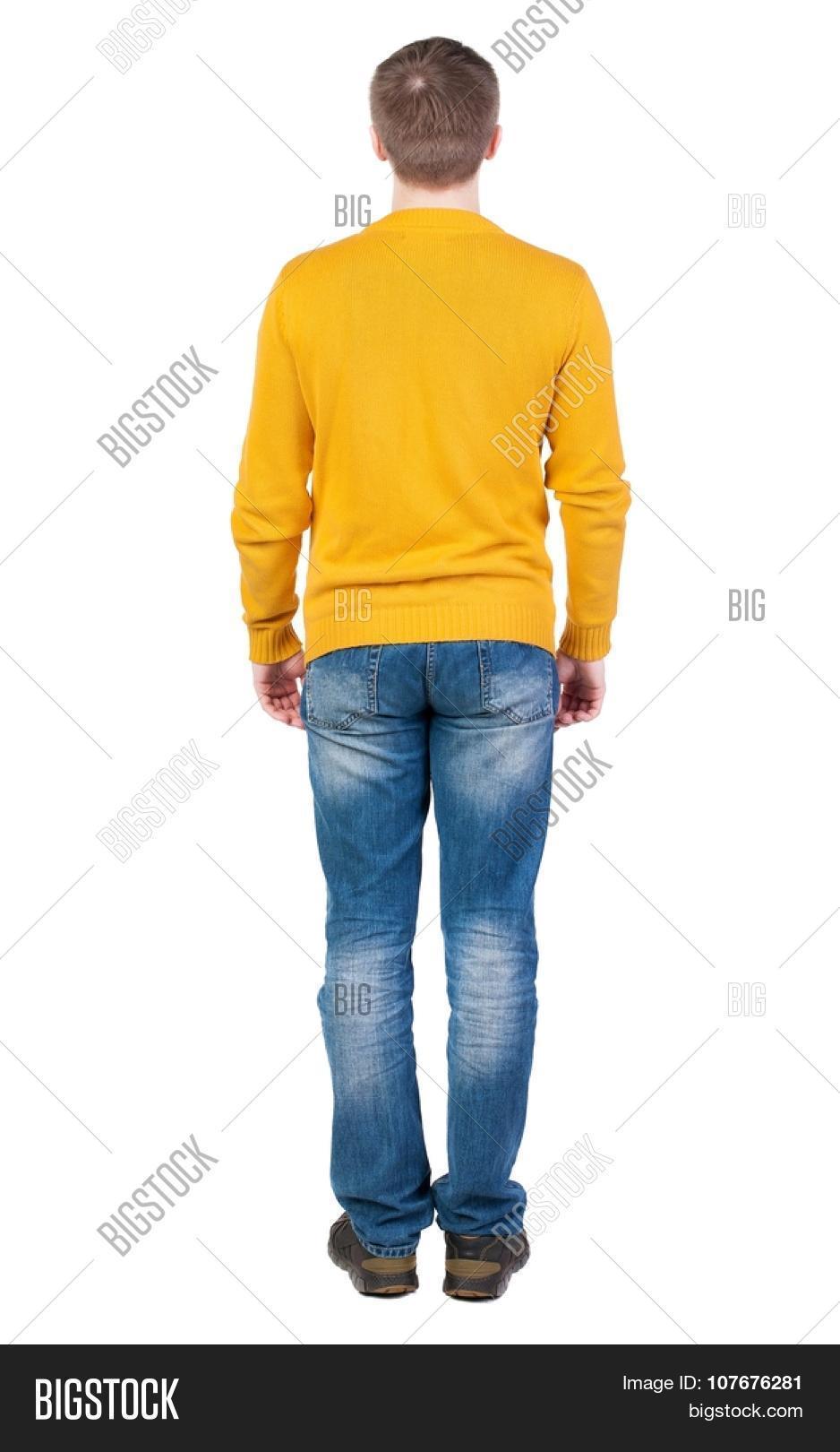 Back View Man Jeans. Image & Photo (Free Trial) | Bigstock