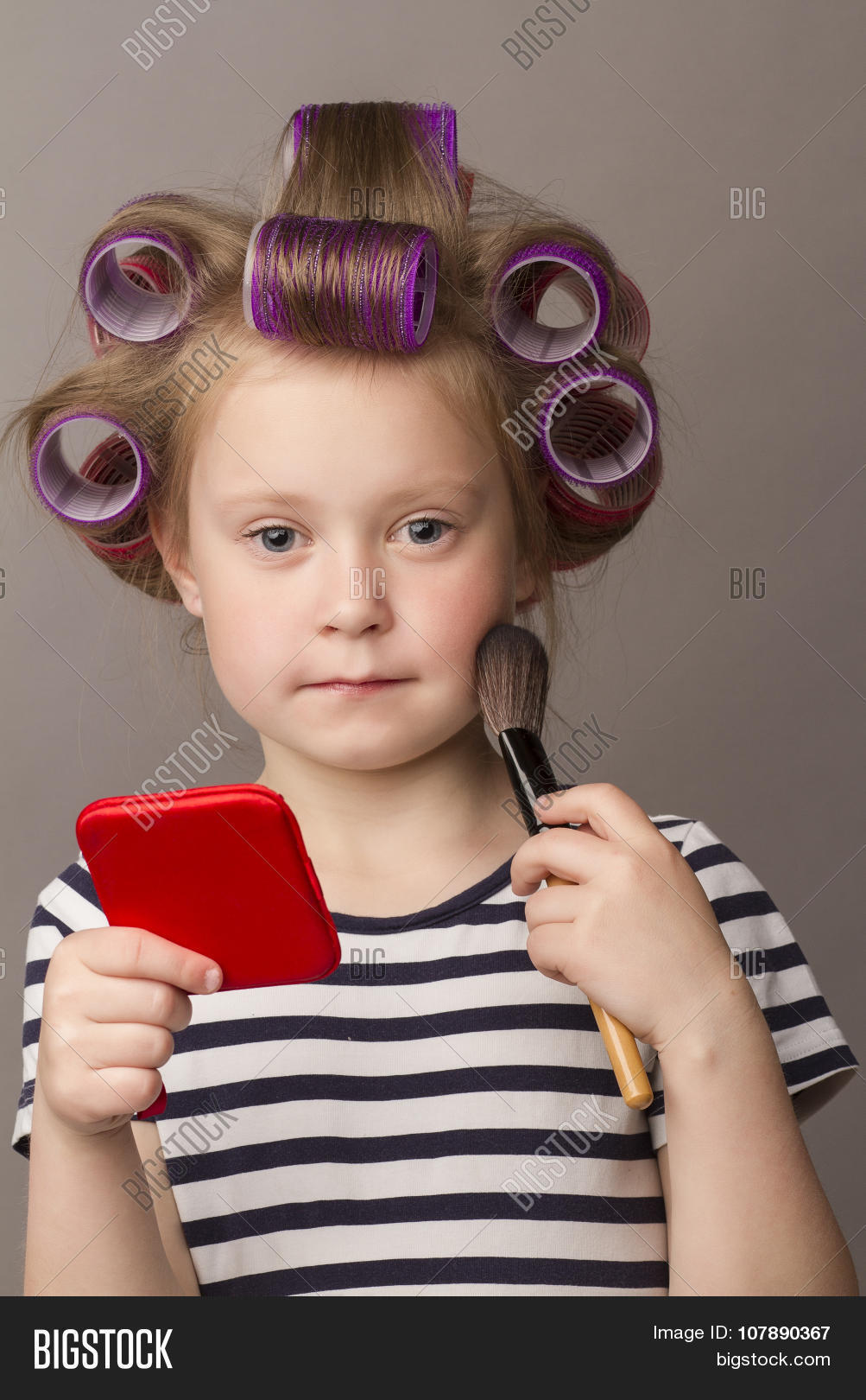 Portrait Little Girl Image & Photo (Free Trial) | Bigstock