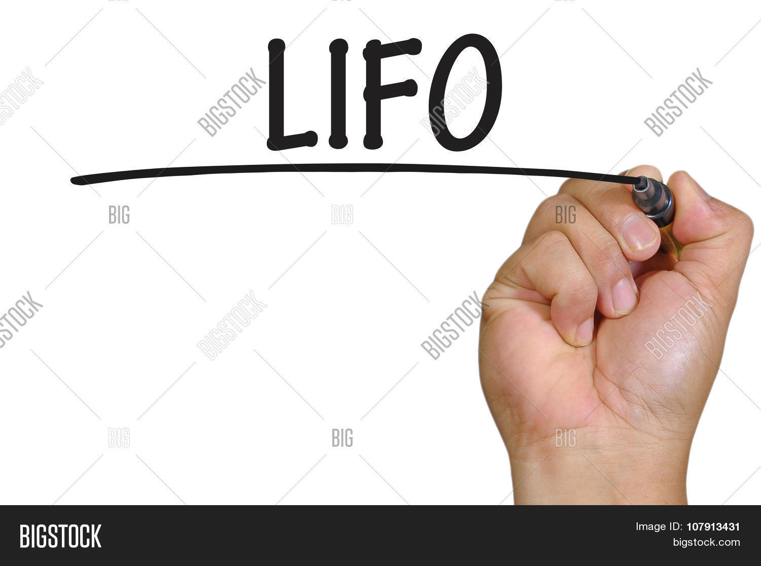 Hand Writing Lifo Over Image & Photo (Free Trial) | Bigstock