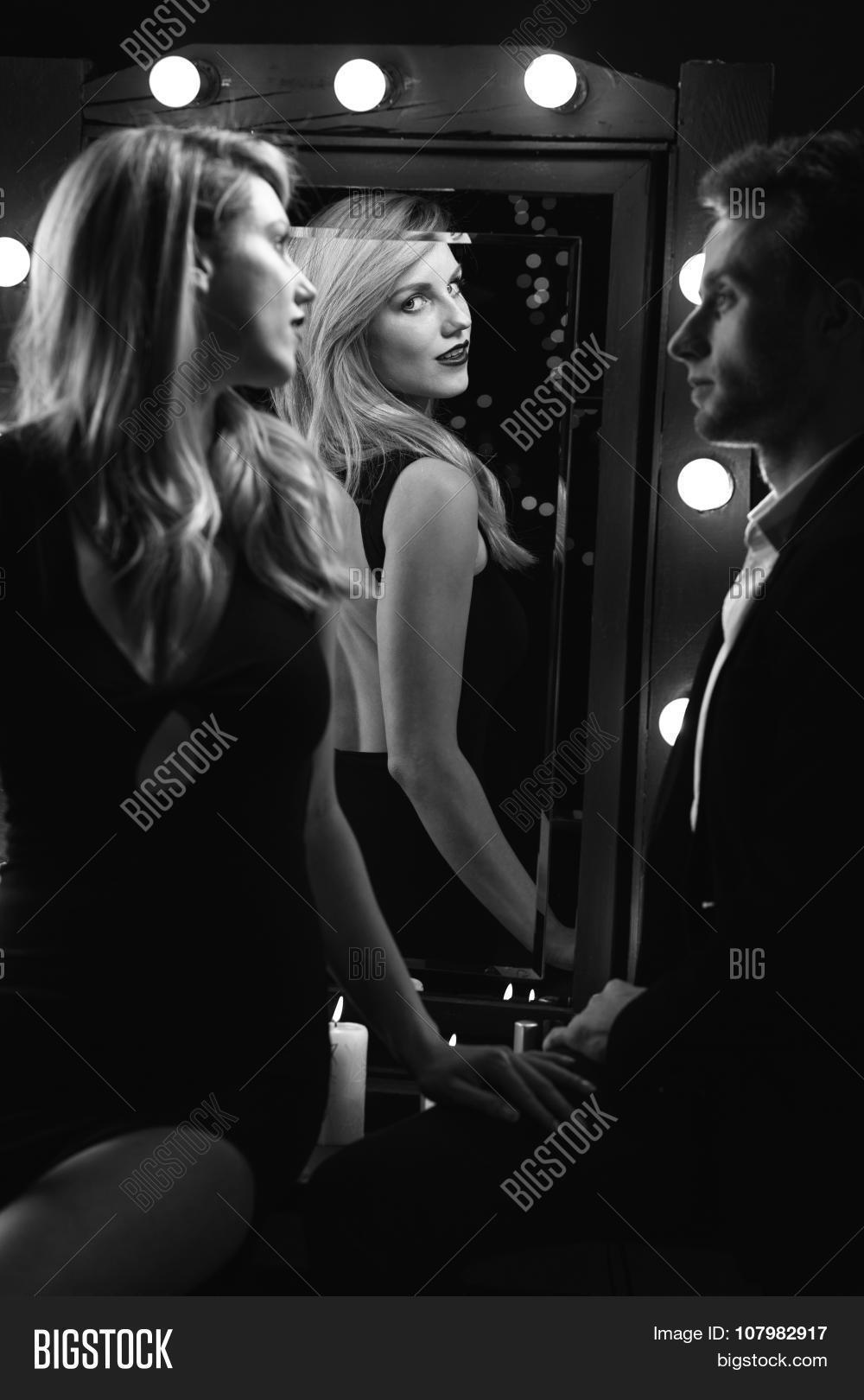 Woman Flirting Image & Photo (Free Trial) | Bigstock