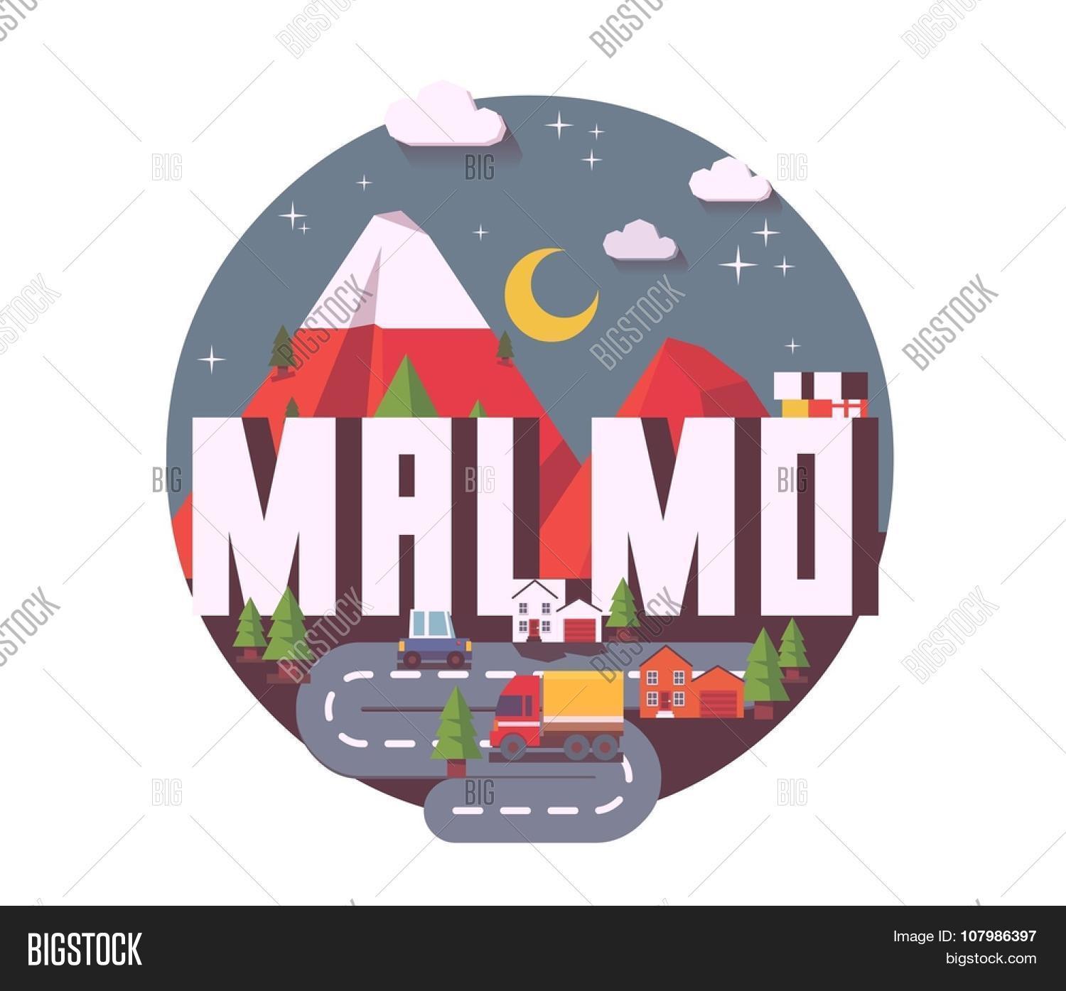 Malmo Beautiful City Vector & Photo (Free Trial) | Bigstock