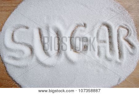 Word Sugar Written Image & Photo (Free Trial) | Bigstock