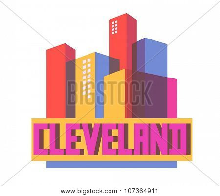 Cleveland Destination Vector & Photo (Free Trial) | Bigstock