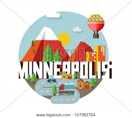 Minneapolis Vector & Photo (Free Trial) | Bigstock