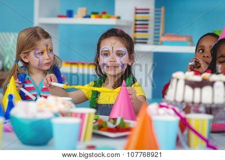 Happy Kids Celebrating Image & Photo (Free Trial) | Bigstock