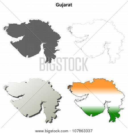 Gujarat Blank Vector & Photo (Free Trial) | Bigstock