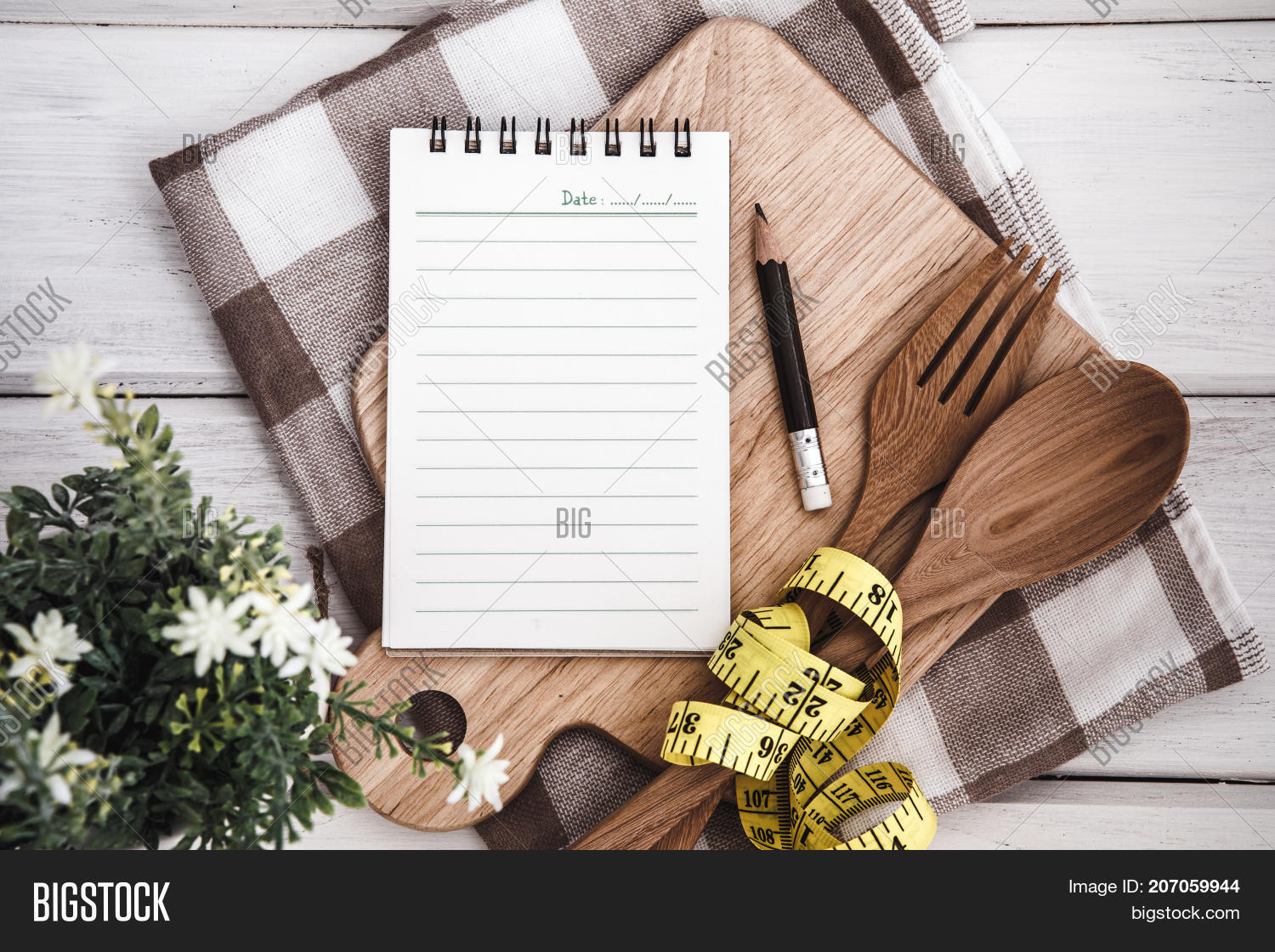 Line Notepad On Image & Photo (Free Trial) | Bigstock